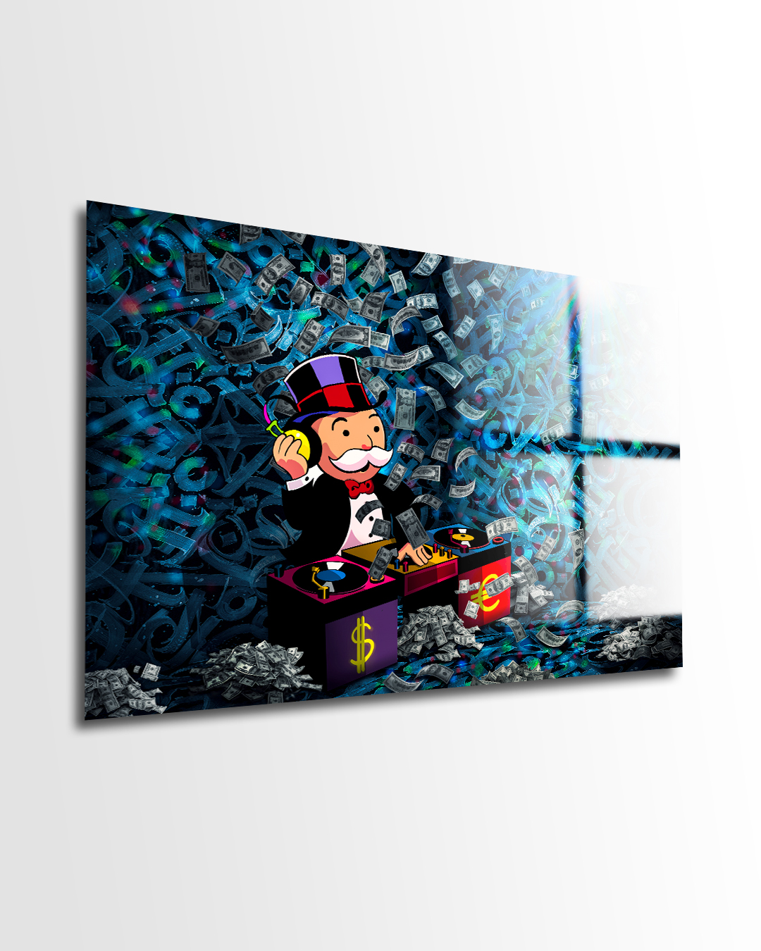 Monopoly DJ – Acrylic Glass – JJ Prints