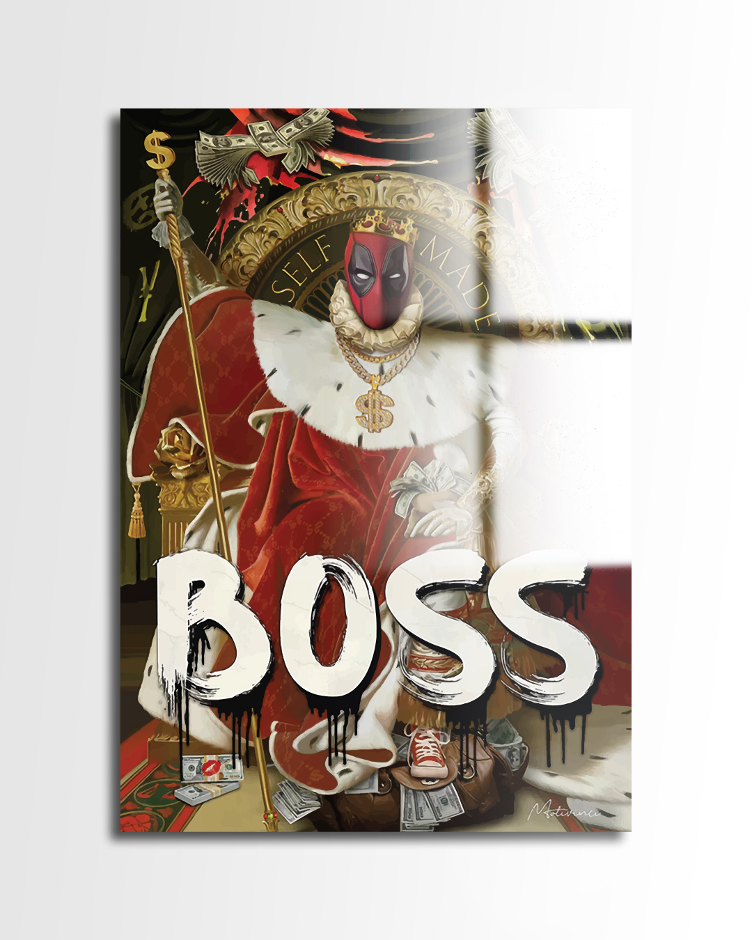 Deadpool Boss – Acrylic Glass – JJ Prints