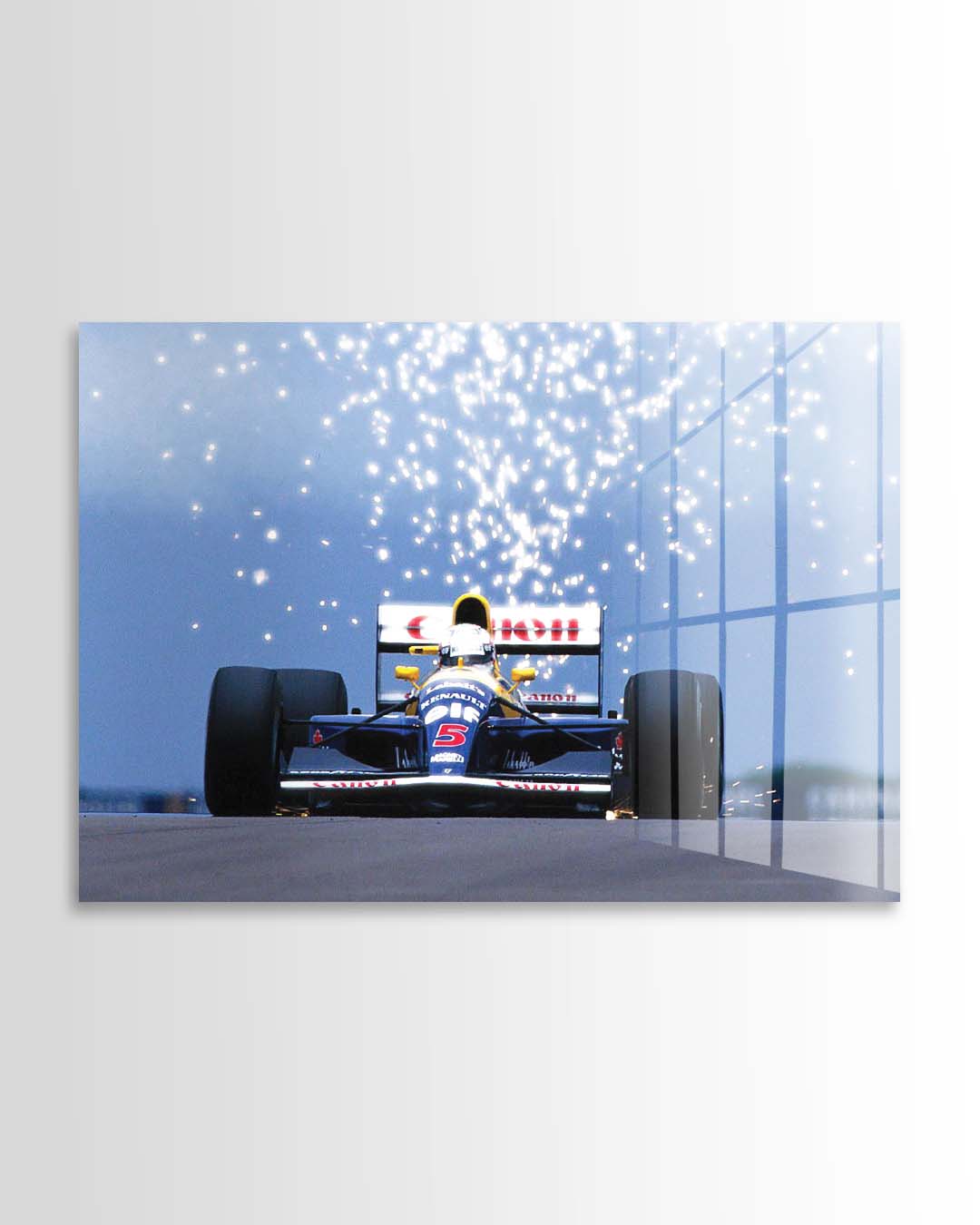 Nigel Mansell – Acrylic Glass – JJ Prints