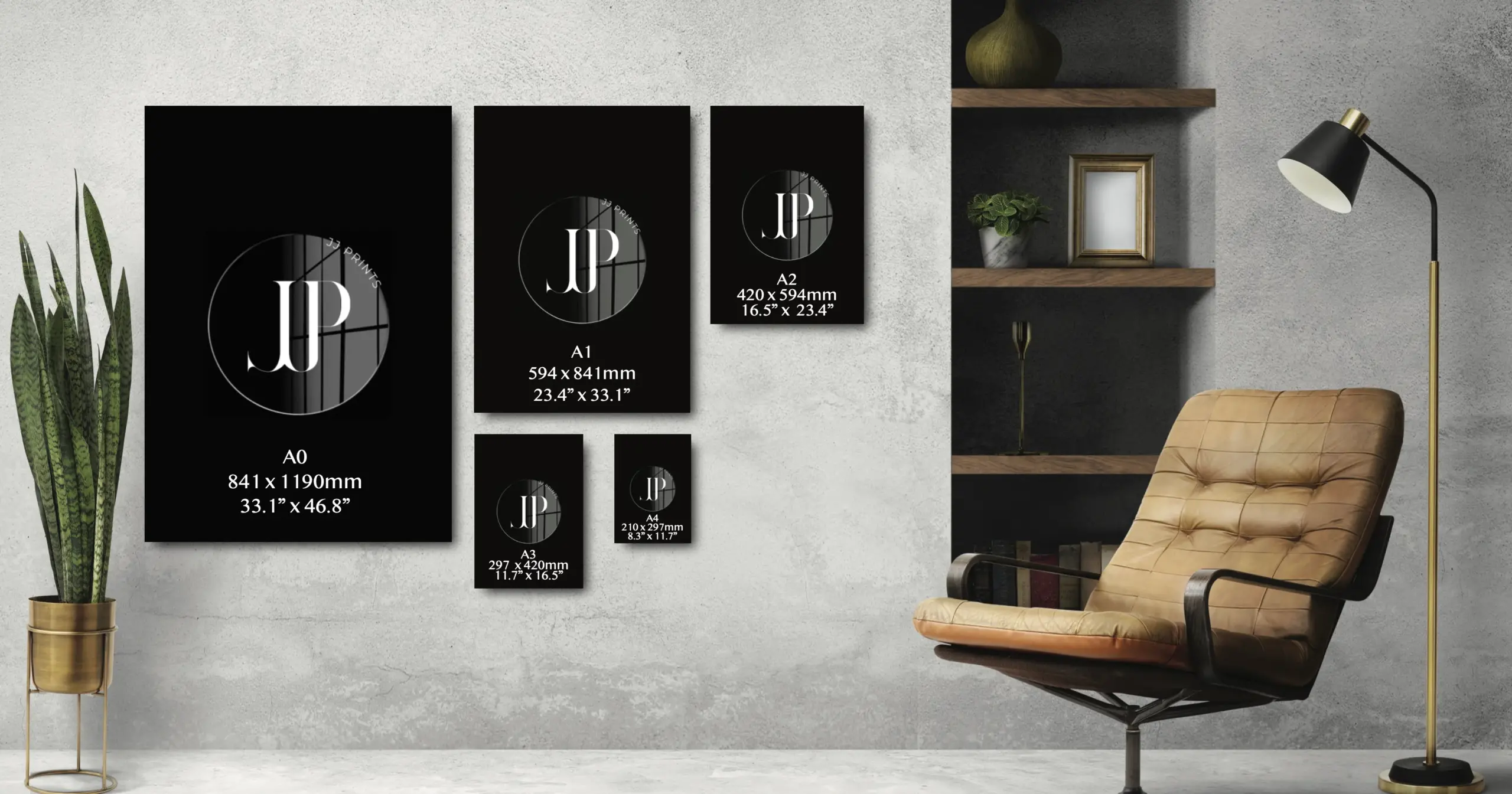 Size Guide – JJ Prints