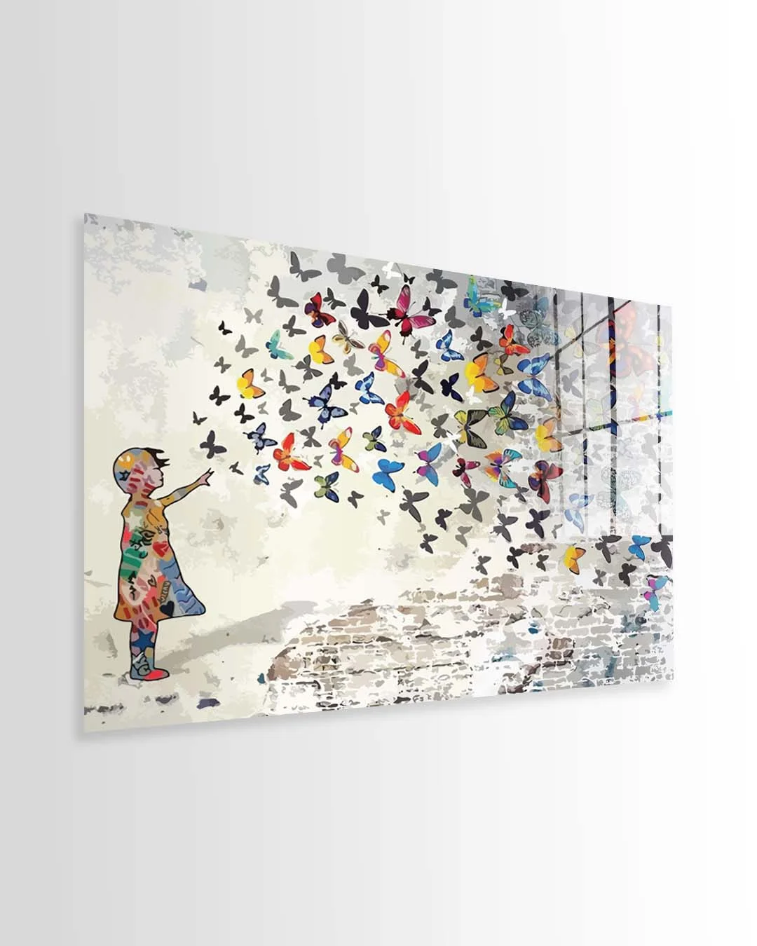 Butterfly Girl – Acrylic Glass – JJ Prints
