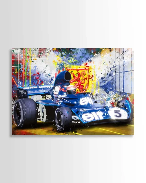 Jackie Stewart x Tyrell 1973 – JJ Prints