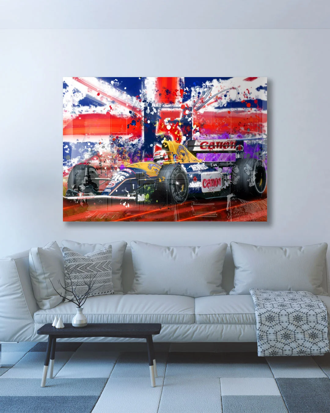 Nigel Mansell x Williams 1992 – Acrylic Glass – JJ Prints