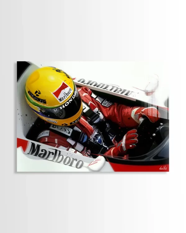 Ayrton Senna McLaren Cockpit | Luis Vidal – JJ Prints