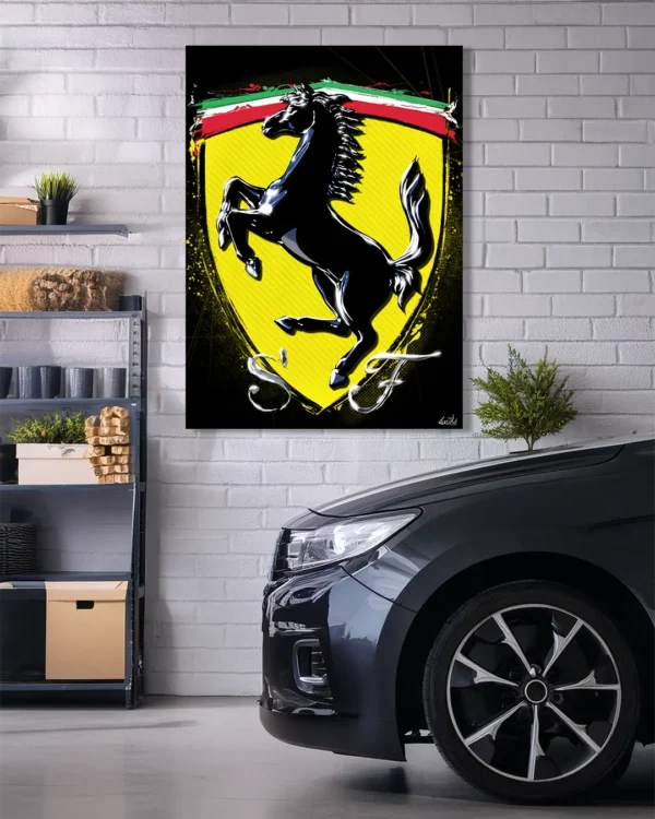Chrome Stallion | Luis Vidal – JJ Prints